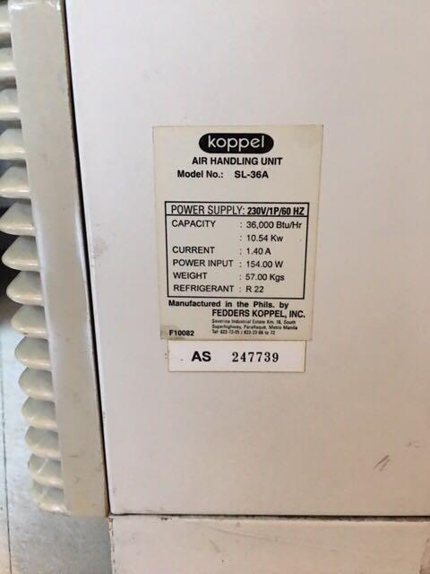 Koppel Floor Standing AC Split 3 Tonner, TV & Home Appliances, Air ...