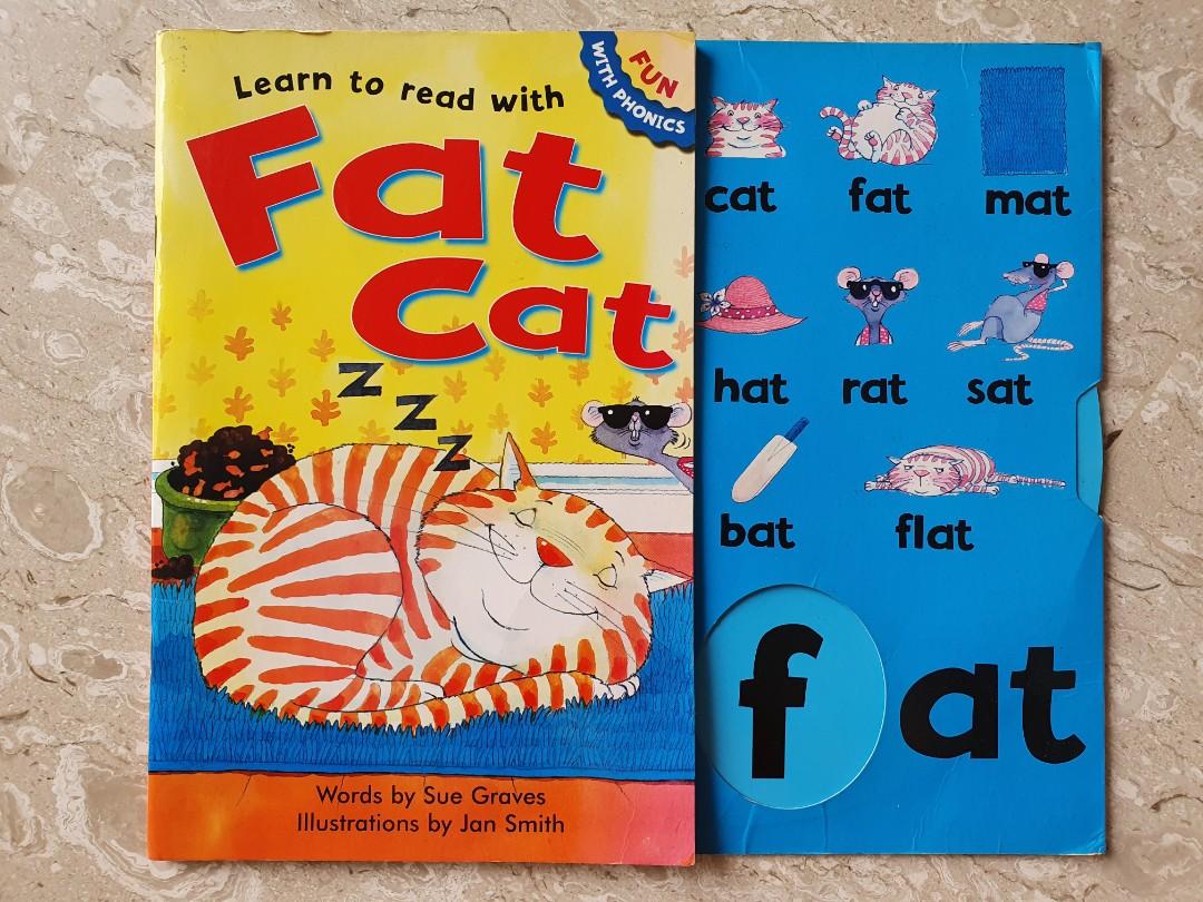 Learn to read with Fat Cat (Fun with Phonics), Hobbies & Toys, Toys ...
