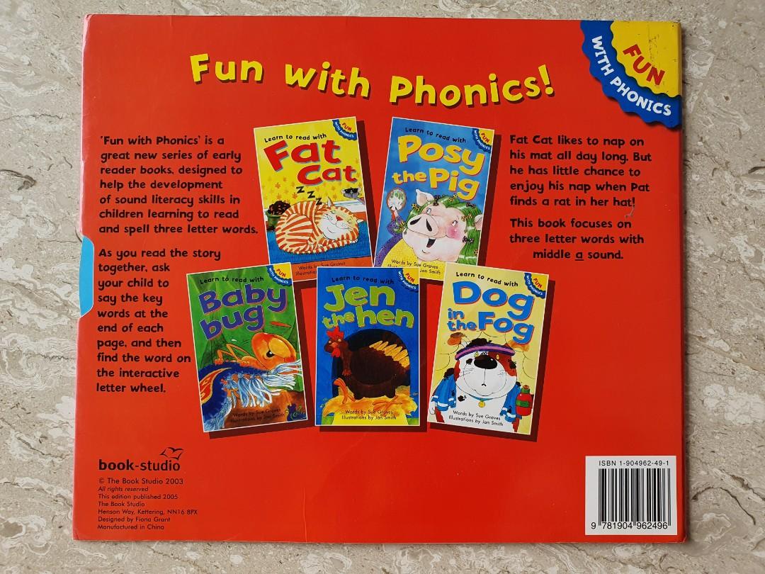 Learn to read with Fat Cat (Fun with Phonics), Hobbies & Toys, Toys ...