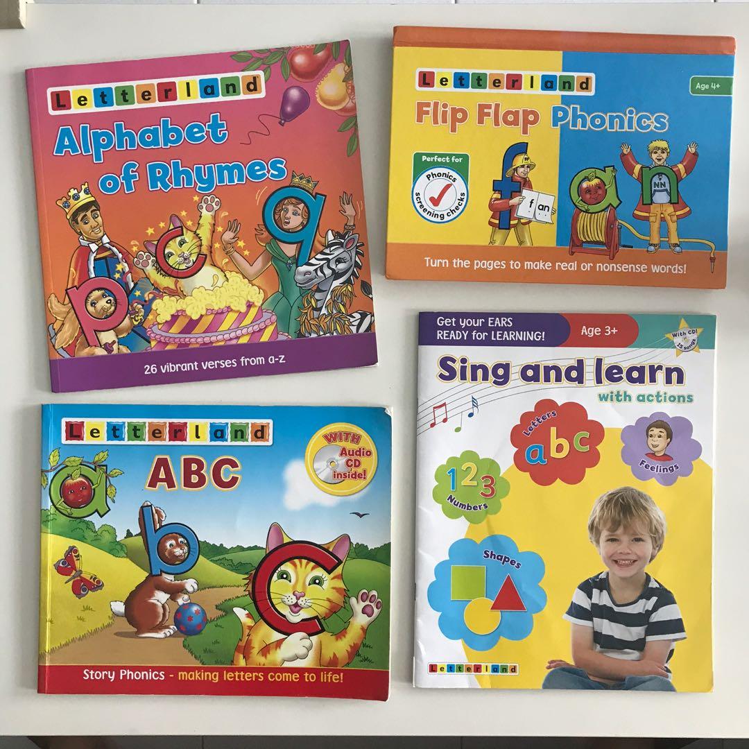 Letterland bundle, Books & Stationery, Children's Books on Carousell
