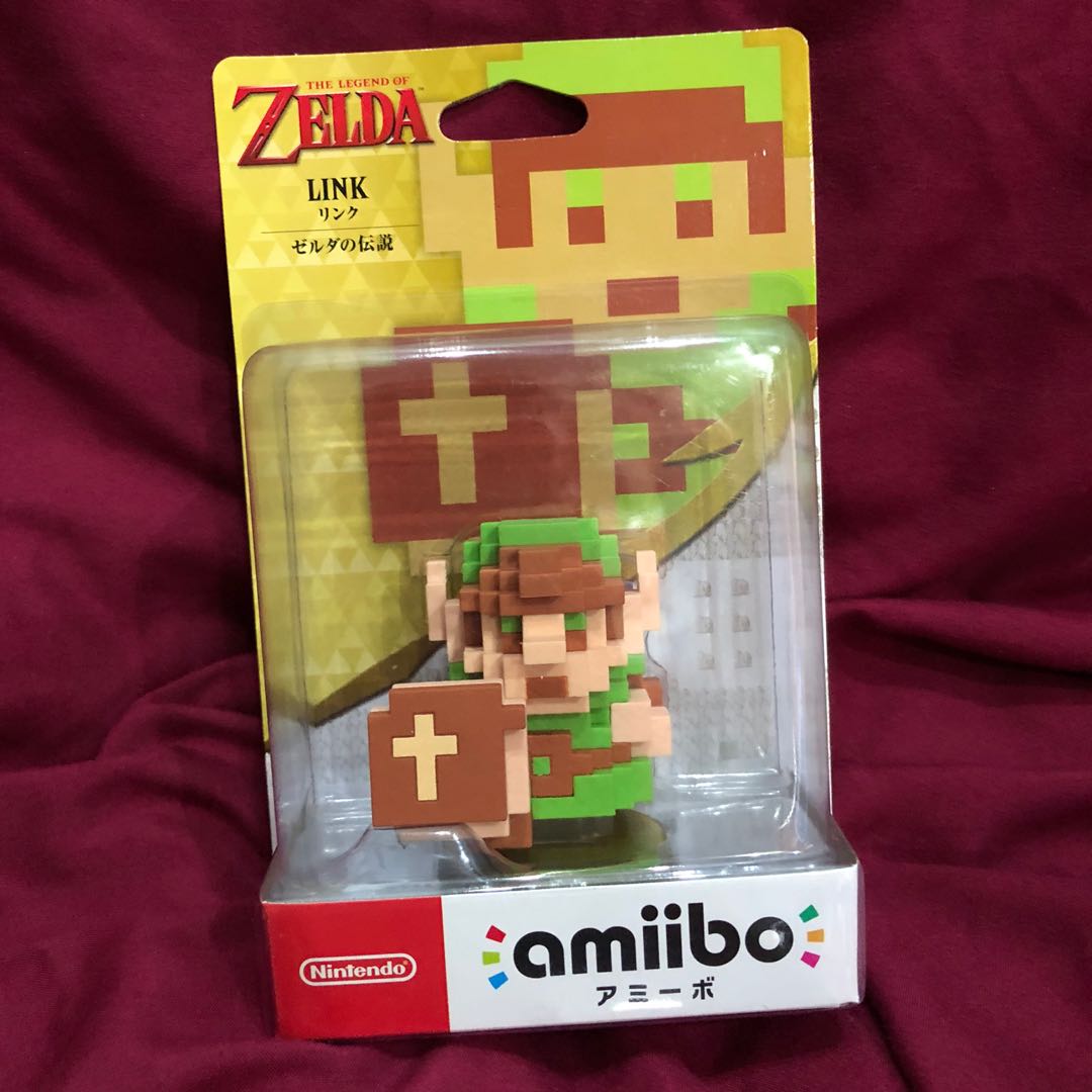 Nintendo Amiibo The Legend Of Zelda Limited Edition Pixel 8bit 8-Bit ...