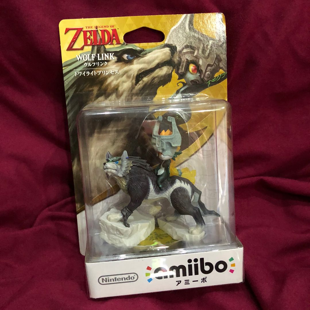 Nintendo Amiibo The Legend Of Zelda Twilight Princess Wolf Link Figure ...