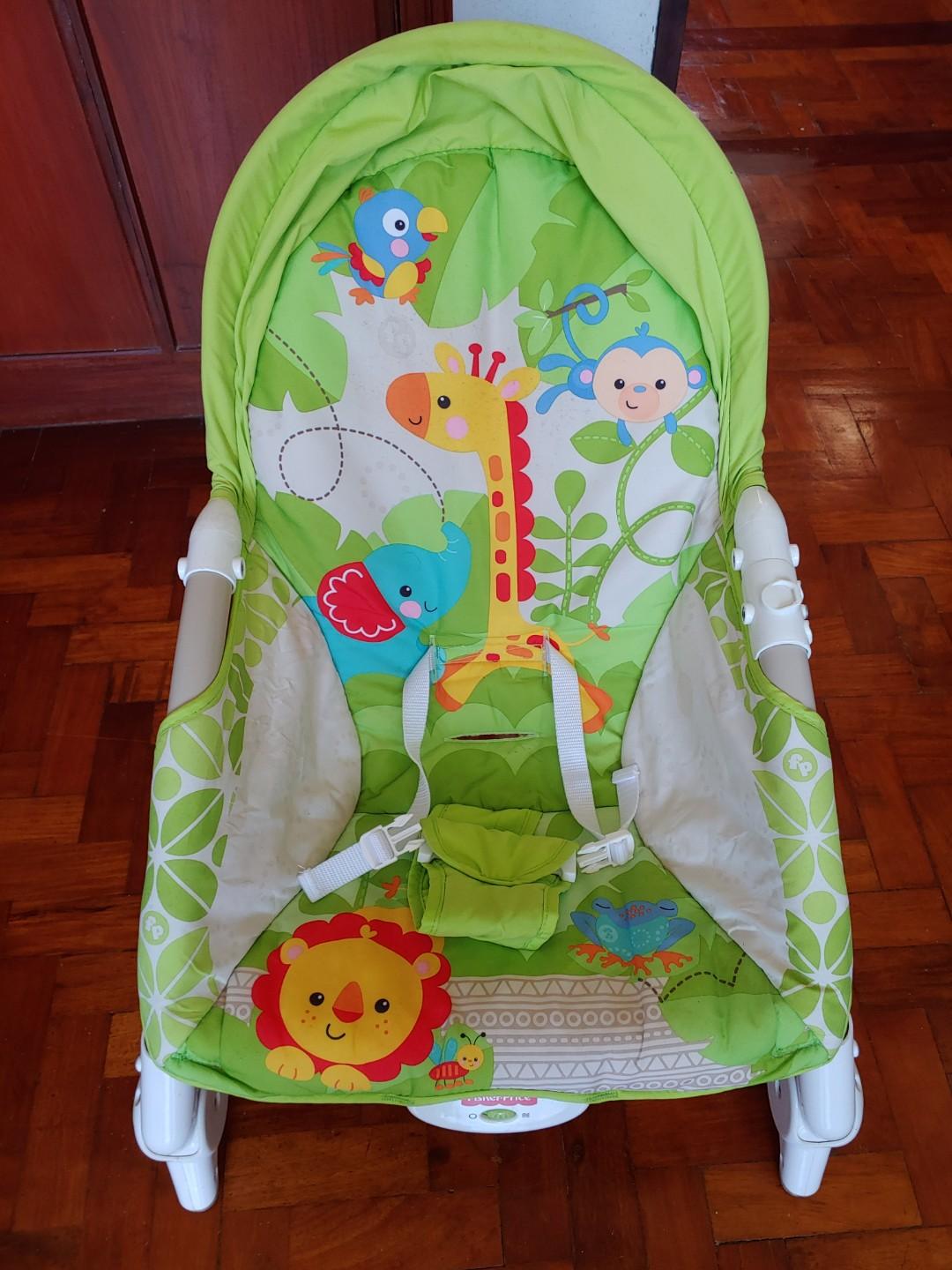 Original Fisher Price Baby to Toddler Rocker Rainforest, Babies & Kids ...