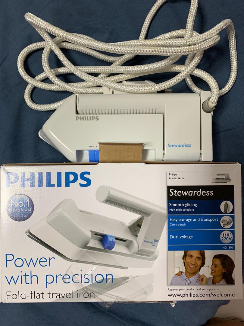 Philips travel iron, Furniture & Home Living, Cleaning & Homecare ...