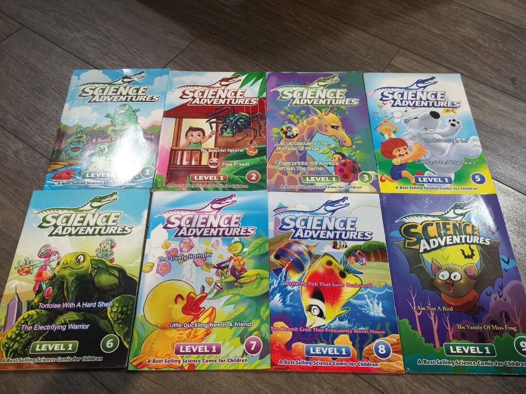 Science Adventures Level 1 | Science comic | Primary children ...