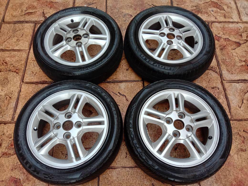 Sport rim original perodua kenari 14, Auto Accessories on Carousell
