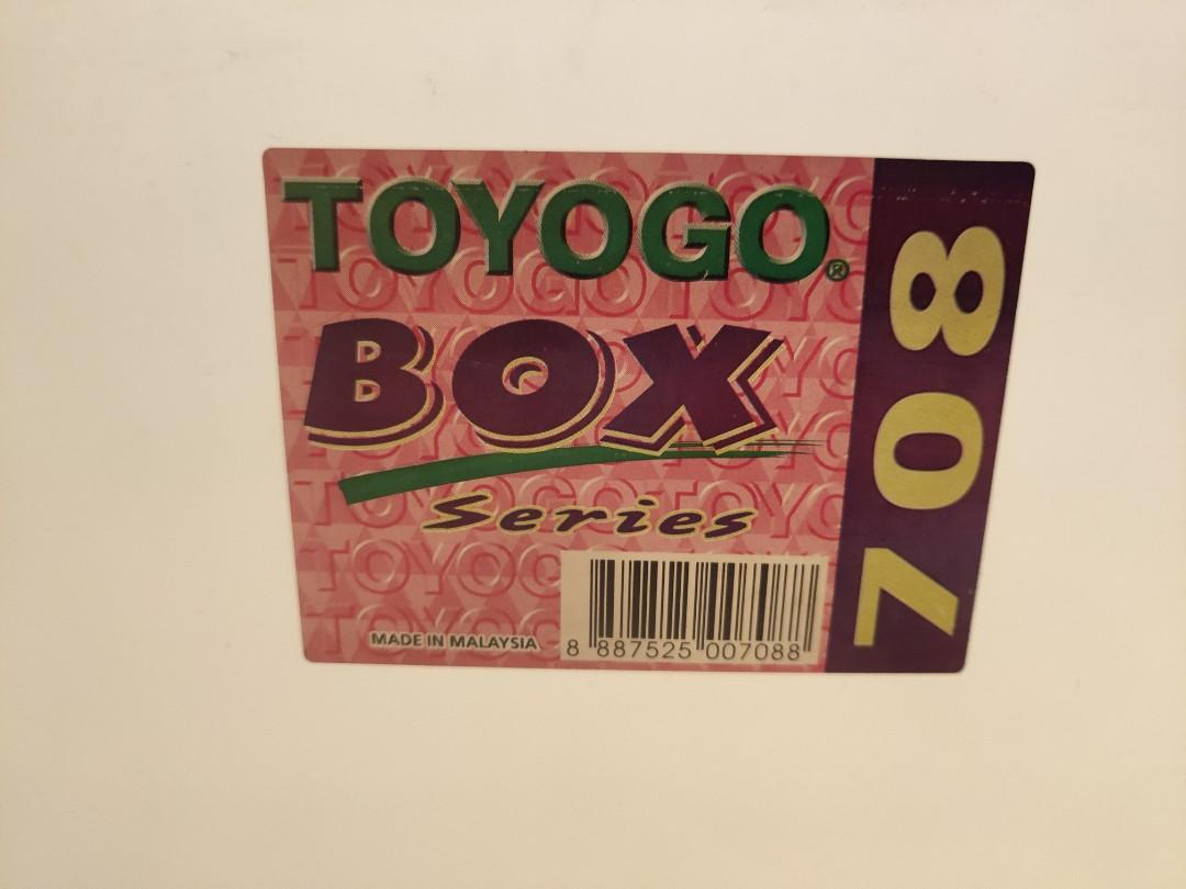 Toyogo Plastic Storage Box Model 708, Furniture & Home Living, Home ...
