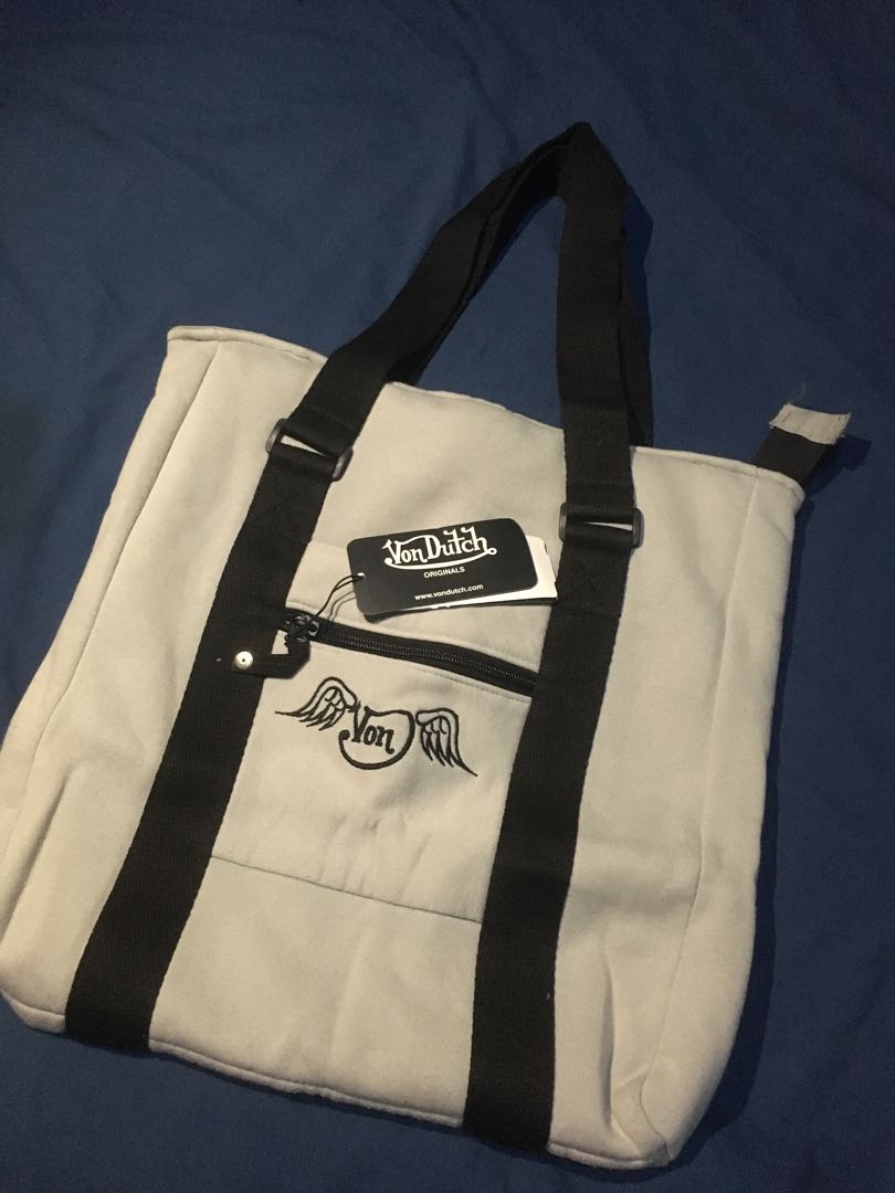 Von Dutch Original Tote Bag, Women's Fashion, Bags & Wallets, Cross ...
