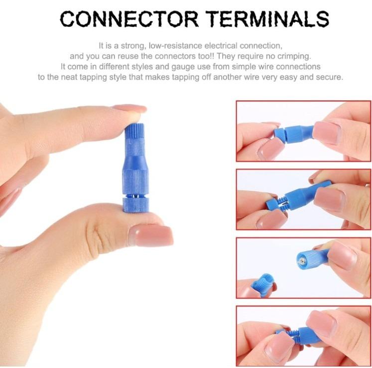 5pcs Posi-tap Connectors Terminal 16-18 Awg Gauge Wire Electrical ...