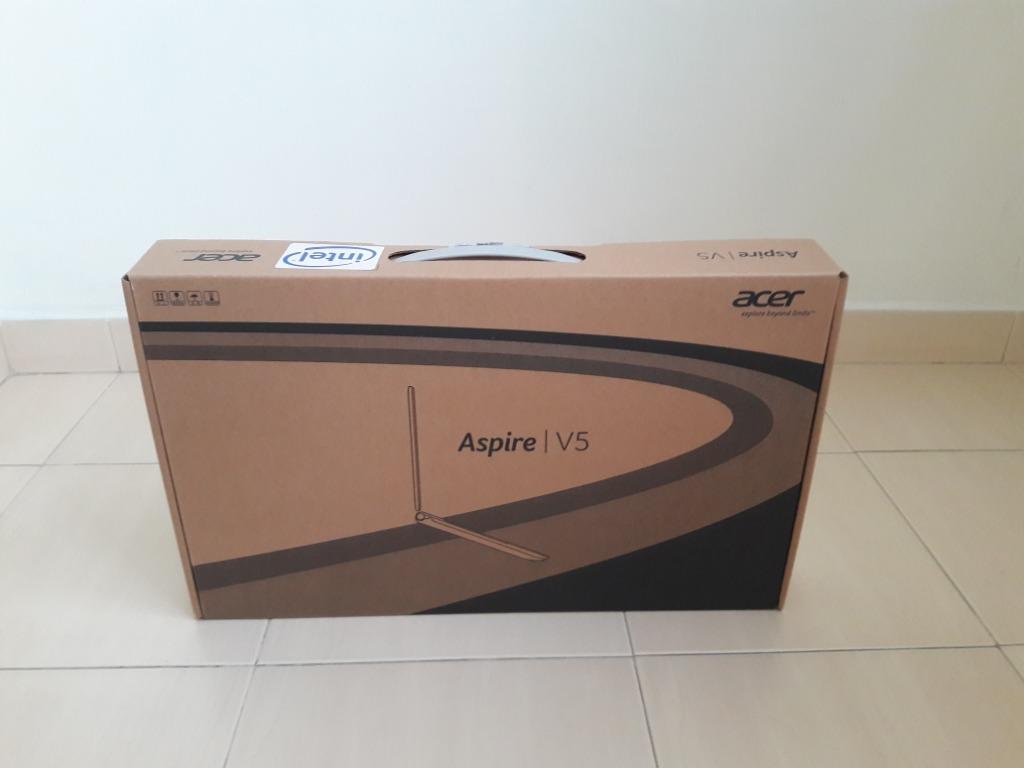 Carton Box - 50x30x6.5cm - Acer Aspire V5 Box with Top Carry Handle ...