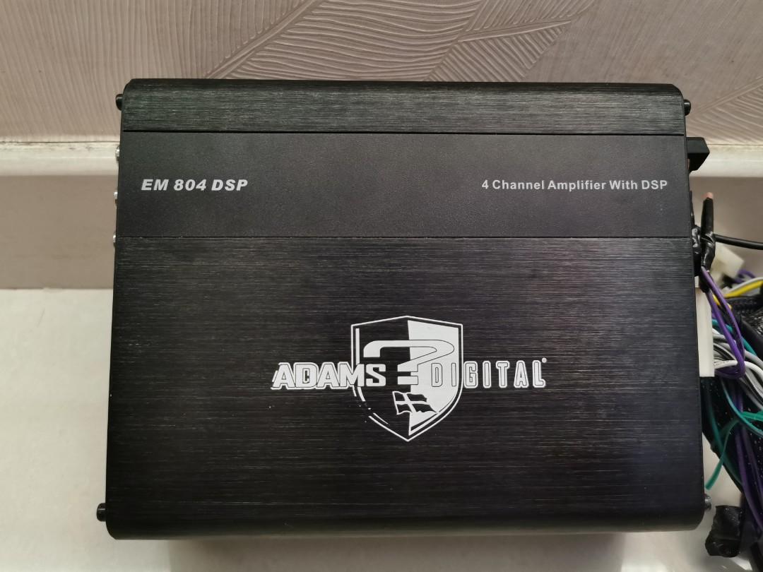Adams Digital EM 804 DSP Amplifier, Audio, Other Audio Equipment on ...