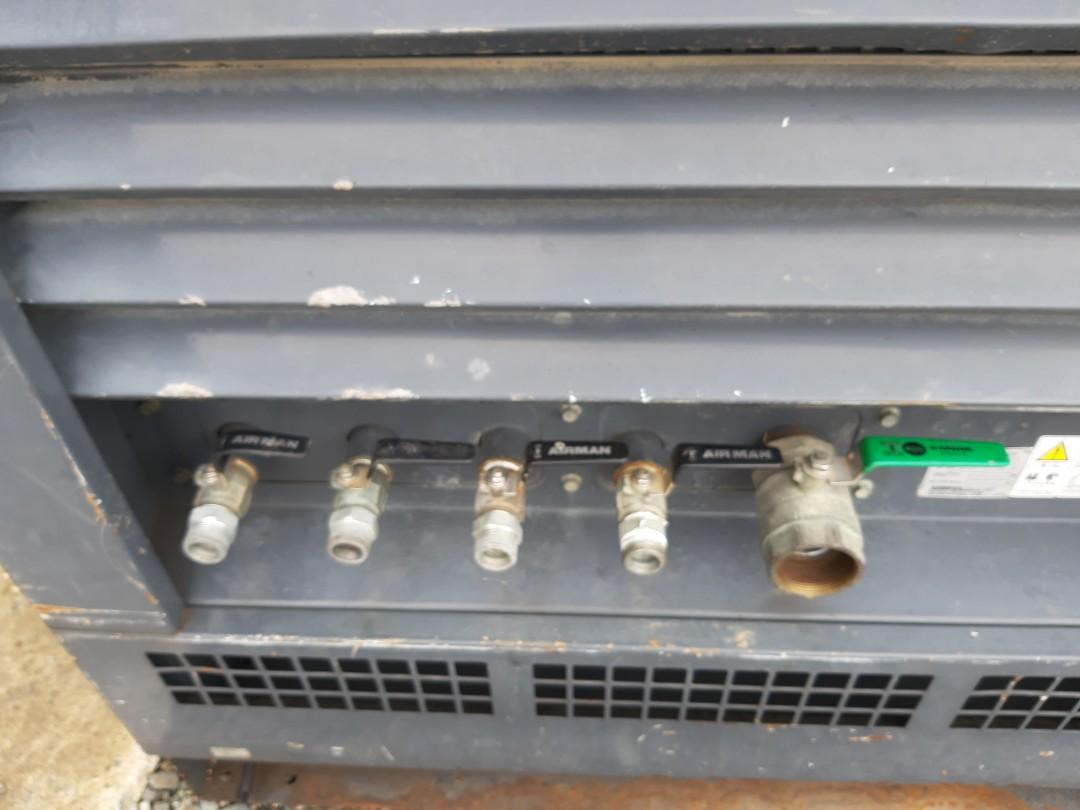 Airman 265 cfm Compressor, Commercial & Industrial, Construction Tools ...