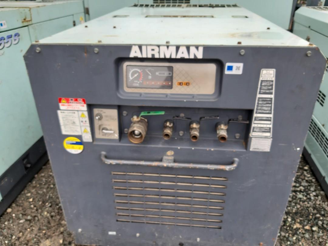 Airman 265 cfm Compressor, Commercial & Industrial, Construction Tools ...