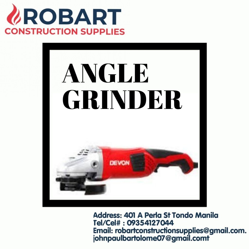 Angle Grinder, Commercial & Industrial, Industrial Equipment on Carousell