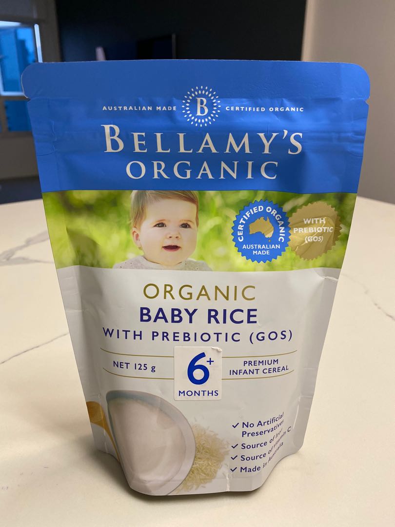 Bellamy organic baby rice, Babies & Kids, Nursing & Feeding, Weaning ...