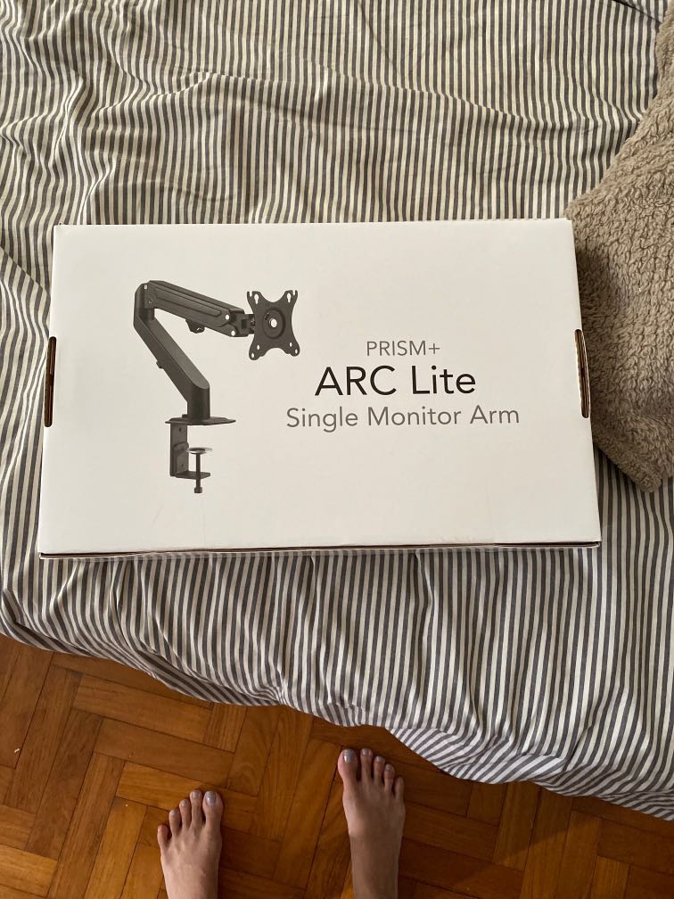 BNIB Arc Lite Single Monitor Arm, Computers & Tech, Parts & Accessories ...