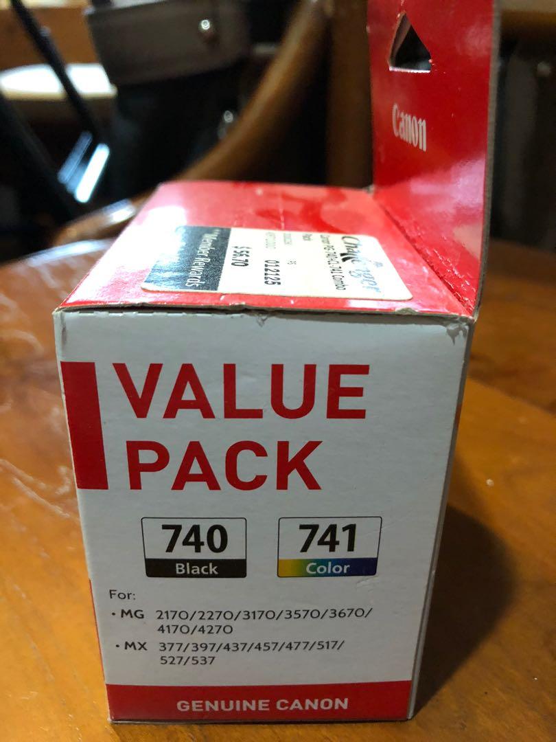 Canon Pixma Value Pack Black & Color Fine Cartridge, Computers & Tech ...