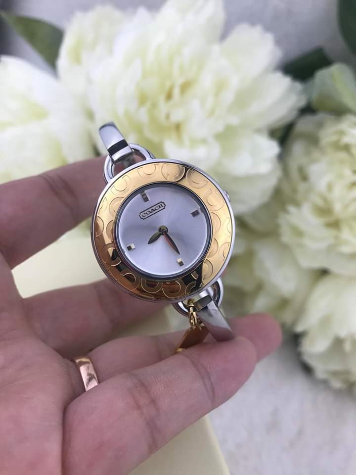 Coach Phoebe Bangle 28mm, Women's Fashion, Watches & Accessories ...