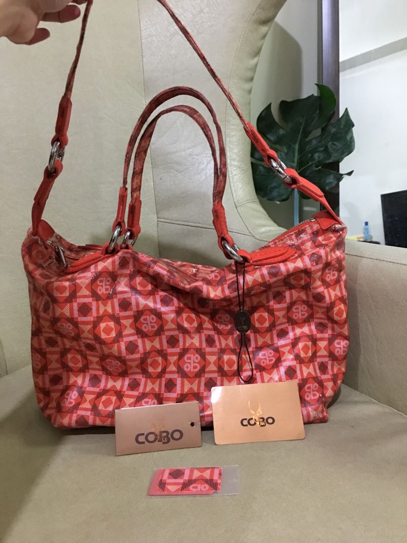 Cobo Internazional 2 way bag, Luxury, Bags & Wallets on Carousell