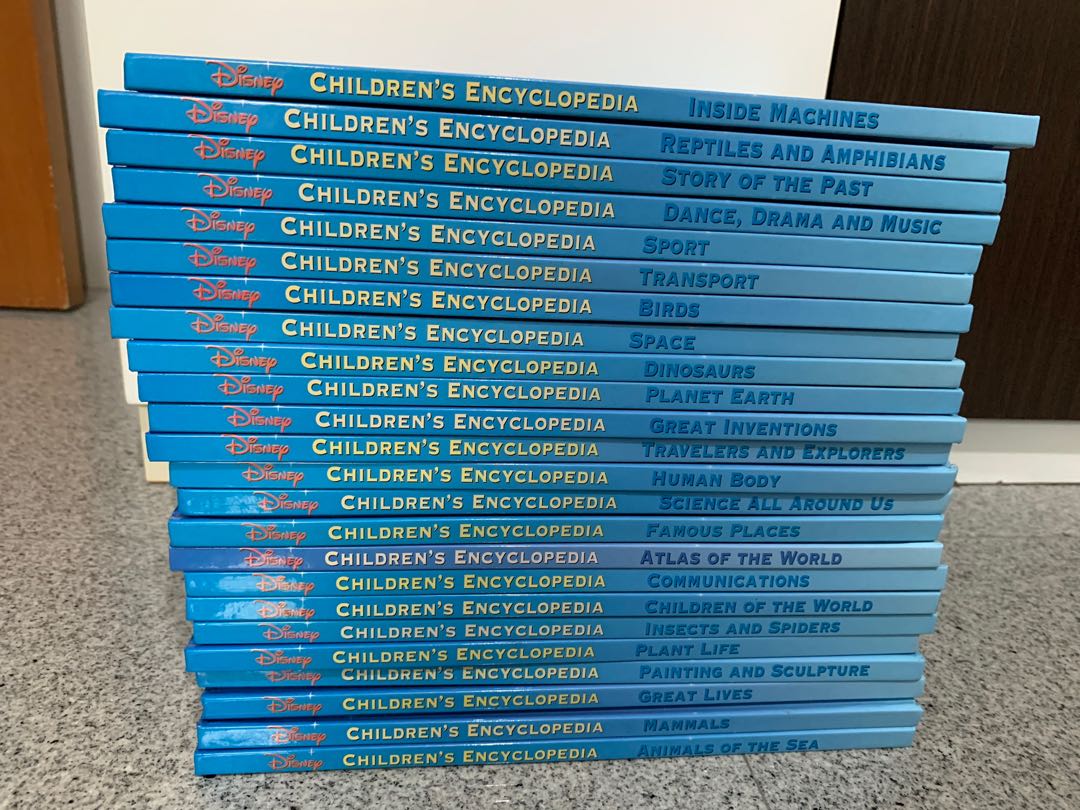 Disney Children Encyclopedia, Hobbies & Toys, Books & Magazines ...
