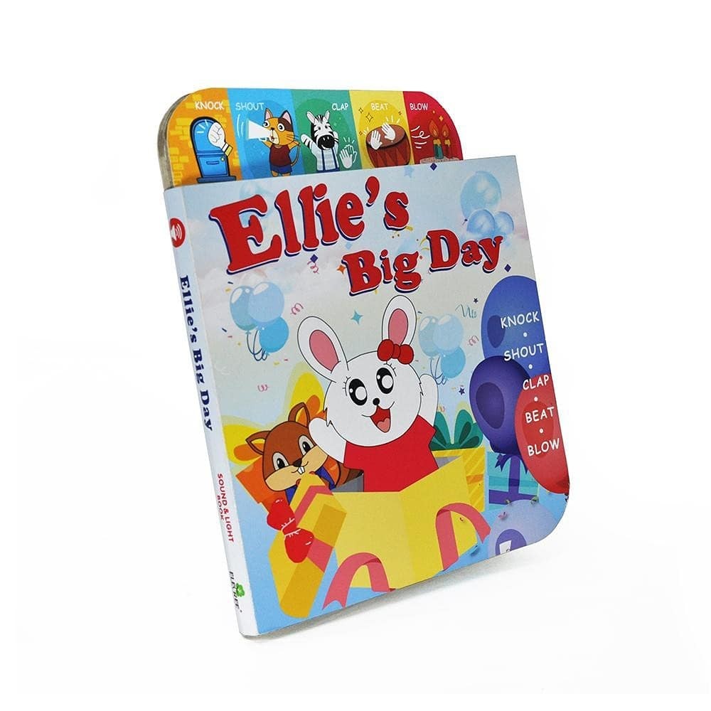 Ellie's Big Day - Interactive Sound board Book, Hobbies & Toys, Books ...