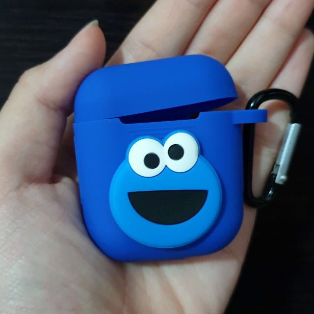 Elmo Cookie Monster Airpod Cases, Mobile Phones & Gadgets, Mobile ...