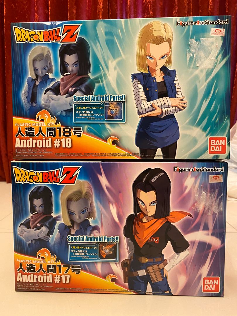 Figure-rise Standard - Android #17 & Android #18, Hobbies & Toys, Toys ...