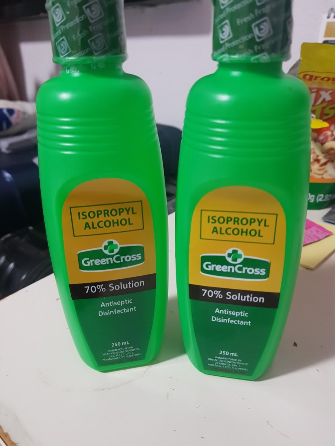 Green Cross AntiSeptic Disinfectant 70% solution on Carousell