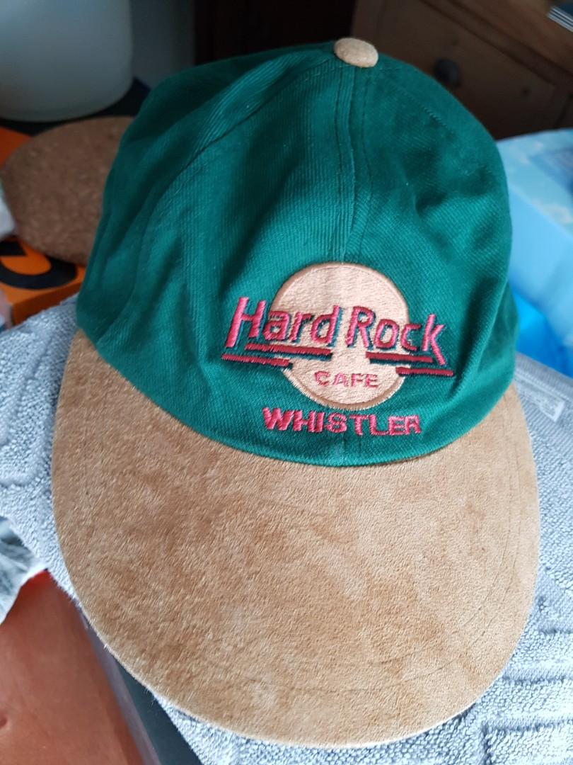 Vintage Hard Rock Cafe Whistler Cap (Green), Men's Fashion, Watches ...