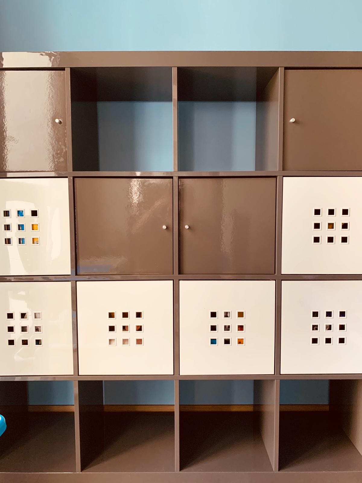 Grey KALLAX Shelving unit, Furniture & Home Living, Furniture, Shelves ...