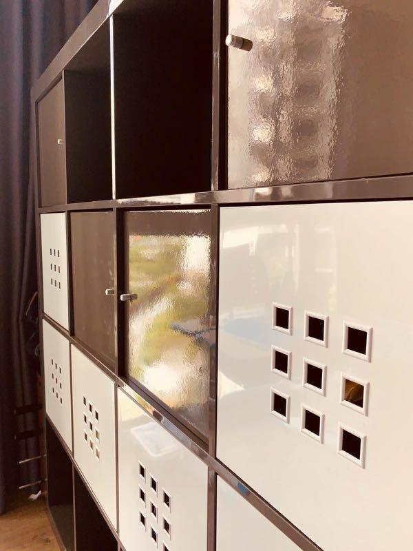 Grey KALLAX Shelving unit, Furniture & Home Living, Furniture, Shelves ...