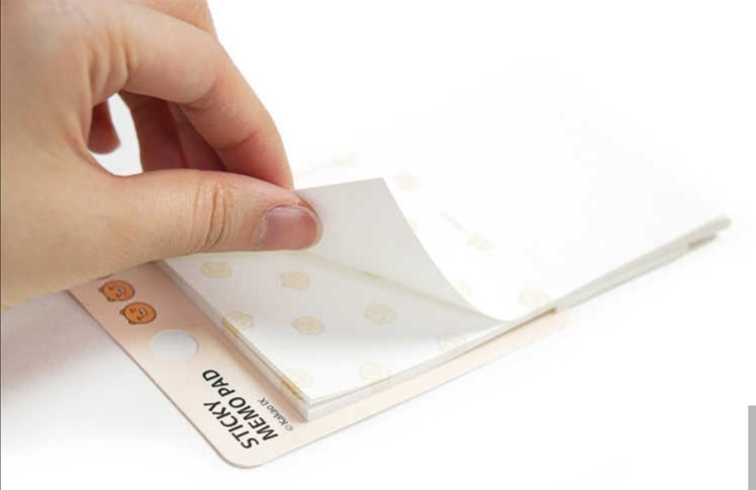 Kakao Friends - Ryan 3 for 1 memo pad, Hobbies & Toys, Stationery ...