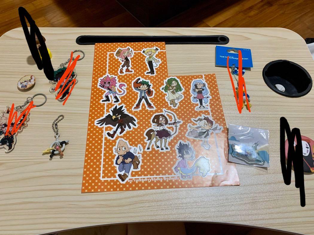 MHA and other anime merchandise, Hobbies & Toys, Memorabilia ...