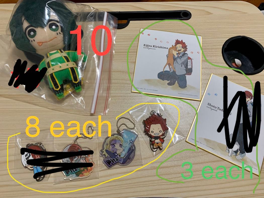 MHA merchandise, Hobbies & Toys, Memorabilia & Collectibles, Fan ...