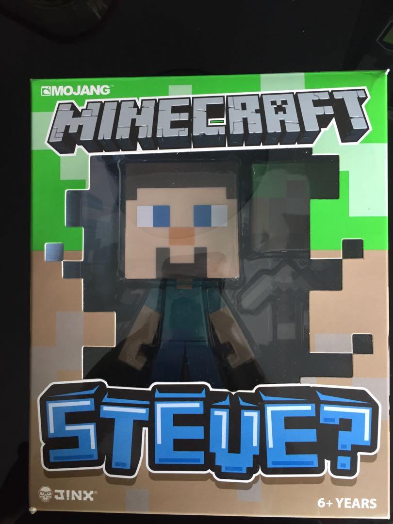 Minecraft Collectible Figure Steve, Hobbies & Toys, Toys & Games on ...