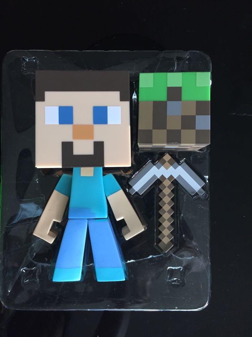 Minecraft Collectible Figure Steve, Hobbies & Toys, Toys & Games on ...