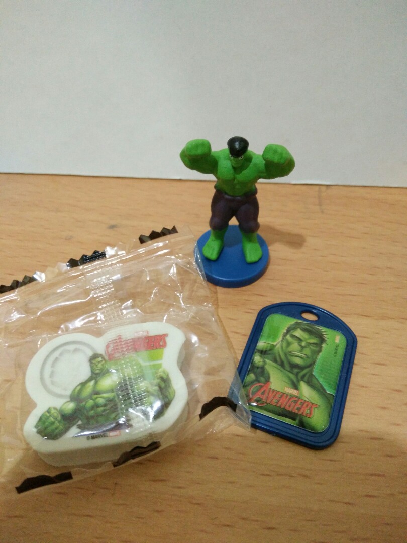 Miniature Hulk Figure, Hobbies & Toys, Collectibles & Memorabilia, Fan ...