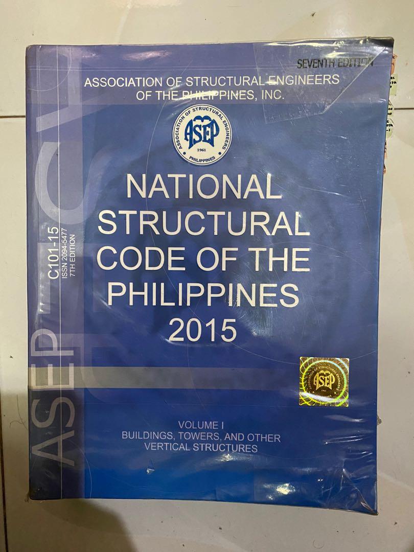 National Structural Code of the Philippines (NSCP) 2015, Hobbies & Toys ...