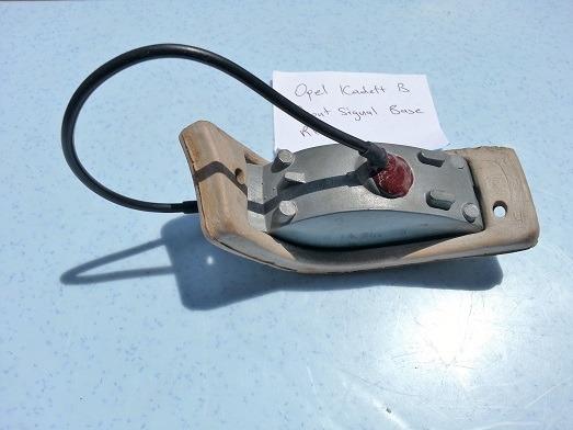 Opel Kadett B front indicator light base, Auto Accessories on Carousell