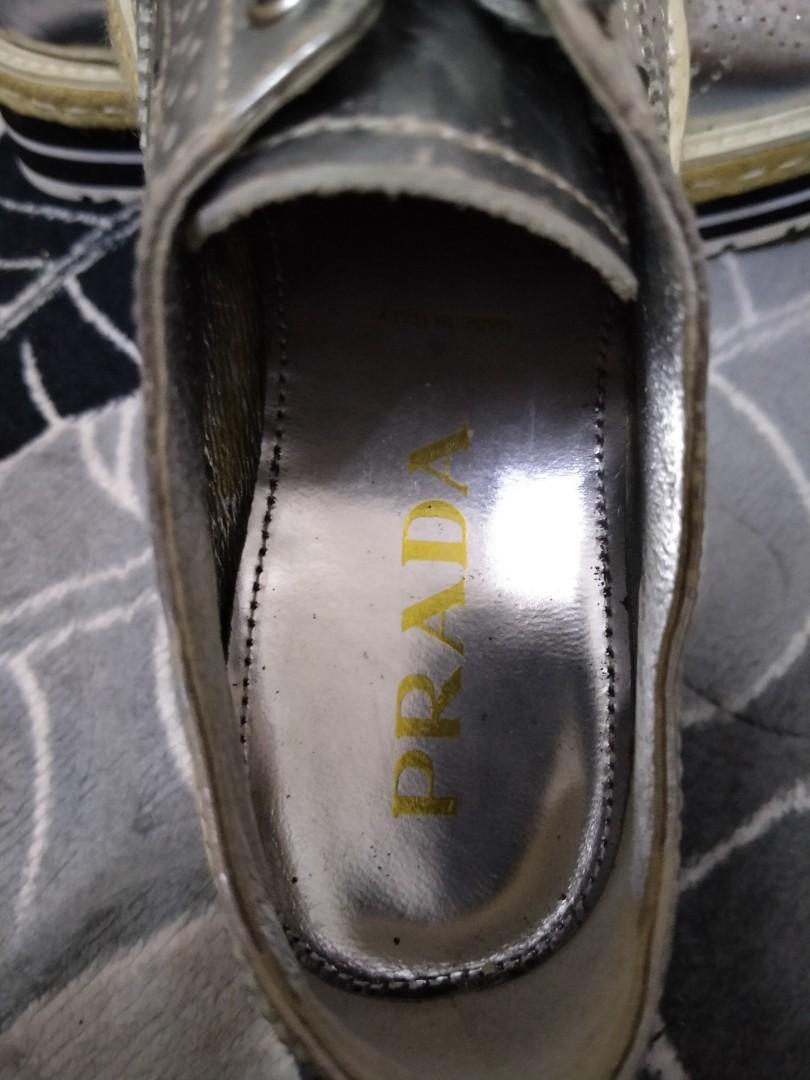 Prada shoe, Women's Fashion, Footwear, Loafers on Carousell