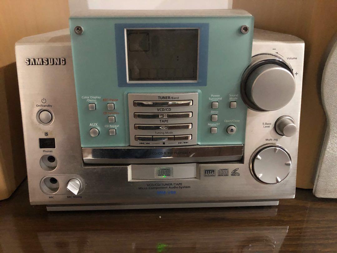 Samsung cd player dan radio, Elektronik, TV & Perlengkapan Hiburan di ...