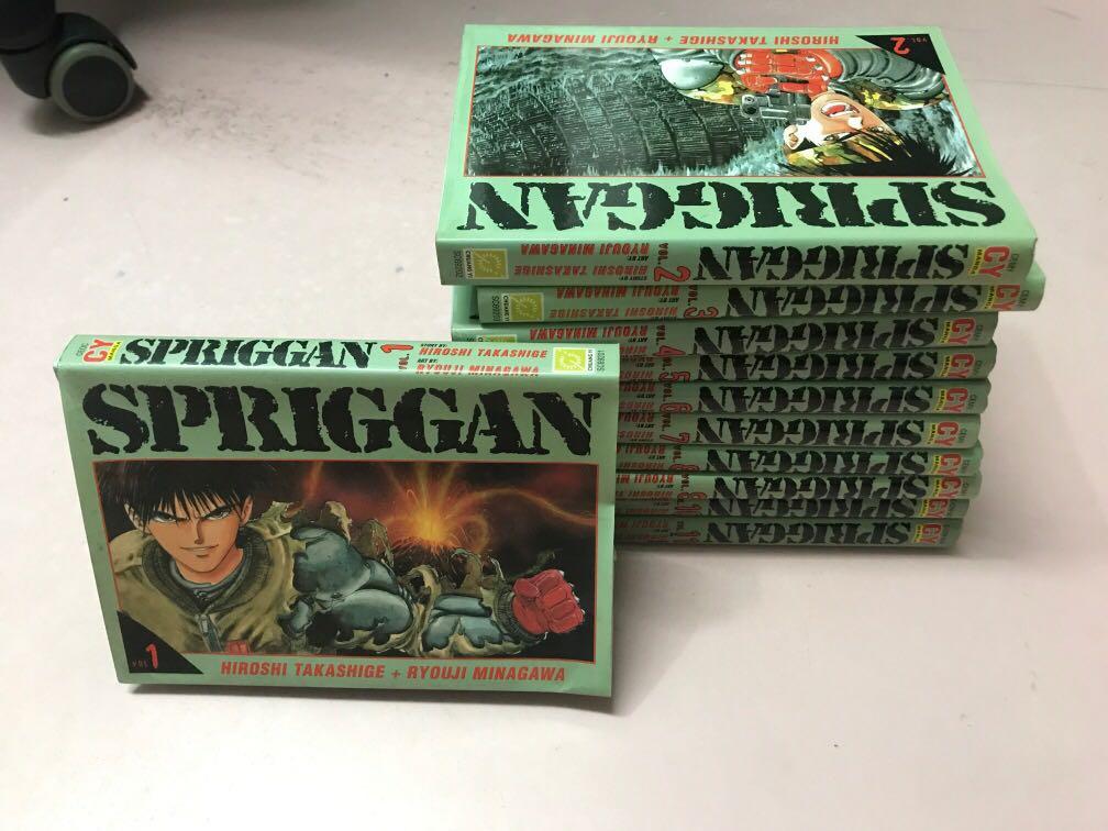 Spriggan comics, Hobbies & Toys, Books & Magazines, Comics & Manga on ...