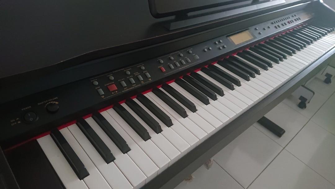 [Techno] Digital Keyboard (Electric Piano) 88 Keys T-9999, Hobbies ...