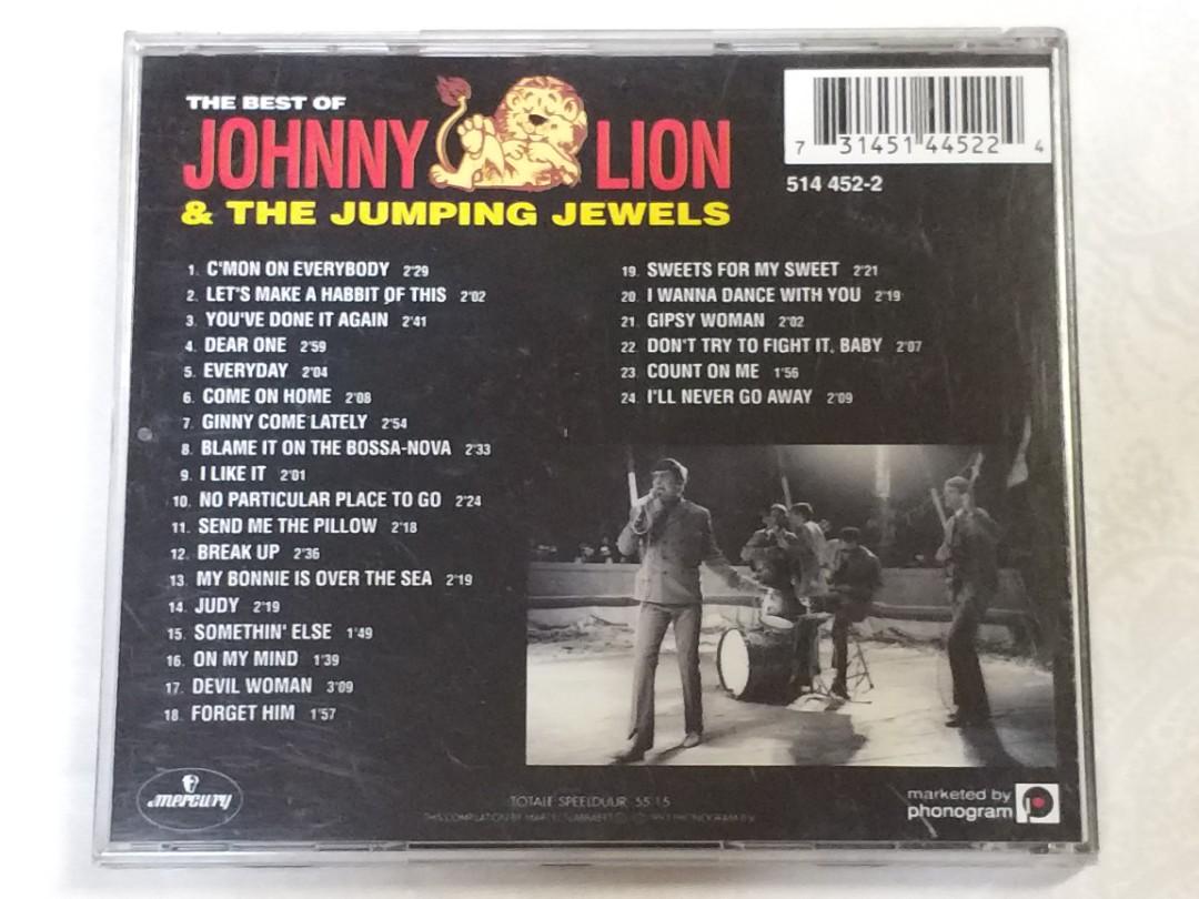 The Best Of Johnny Lion & The Jumping Jewels 1993 Phonogram English CD ...