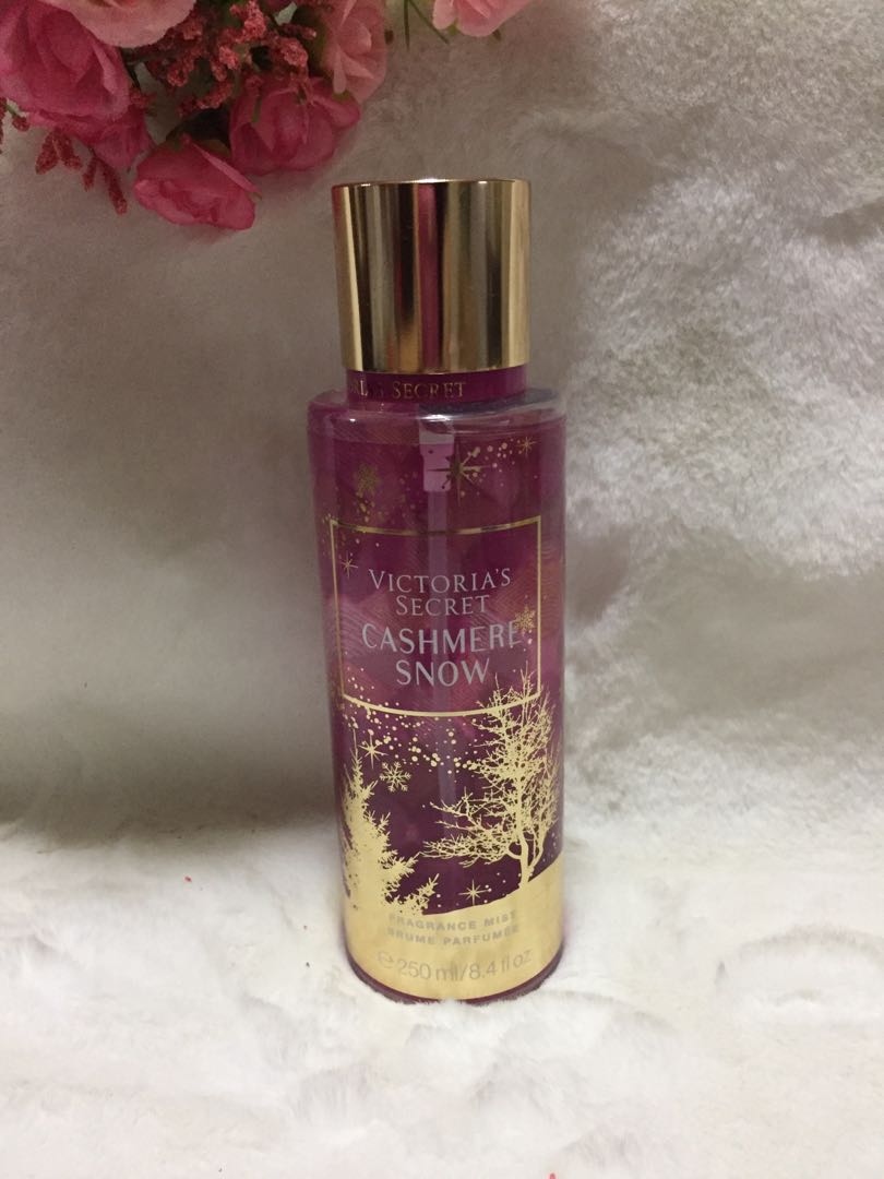VICTORIA'S SECRET Cashmere Snow Fragrance Mist, Beauty & Personal Care ...