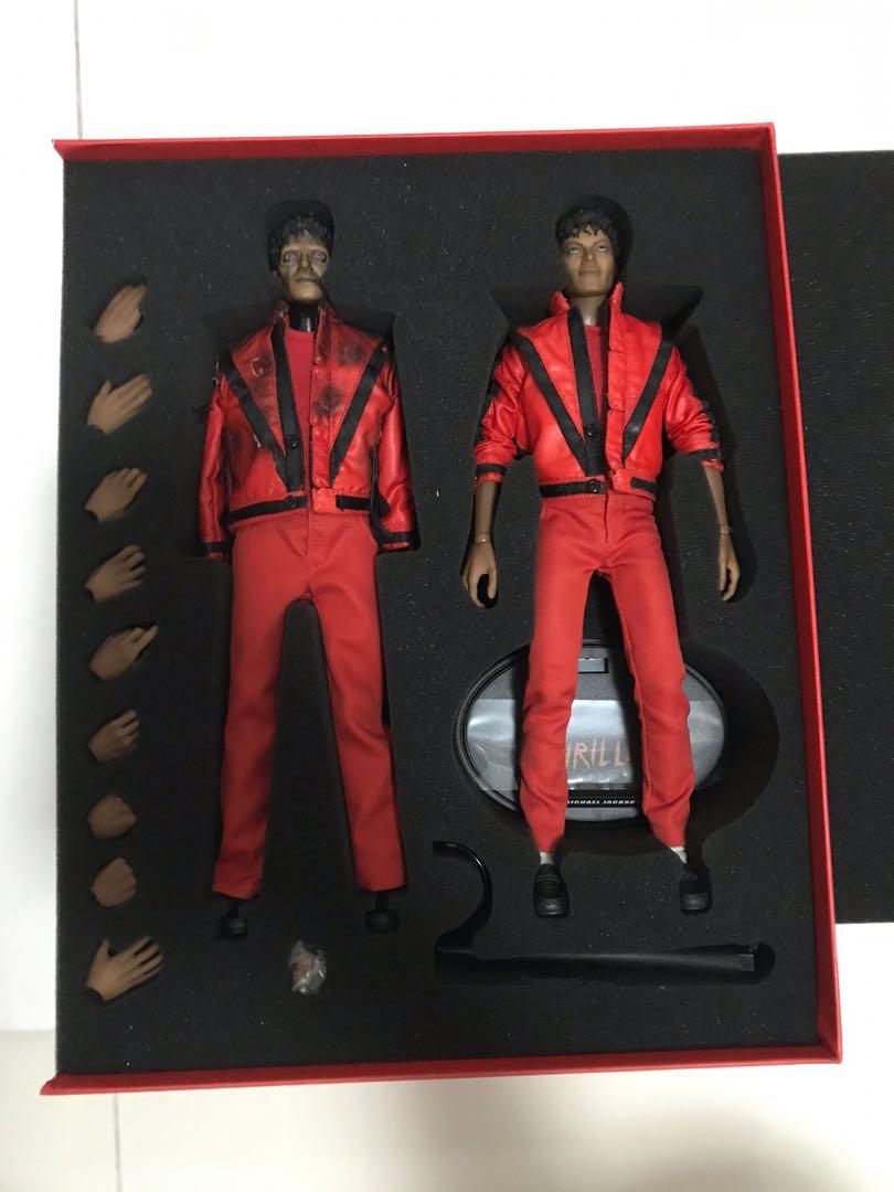 1/6 Hot toys M icon MIS09 michael Jackson Thriller version, Hobbies & Toys, Toys & Games on ...
