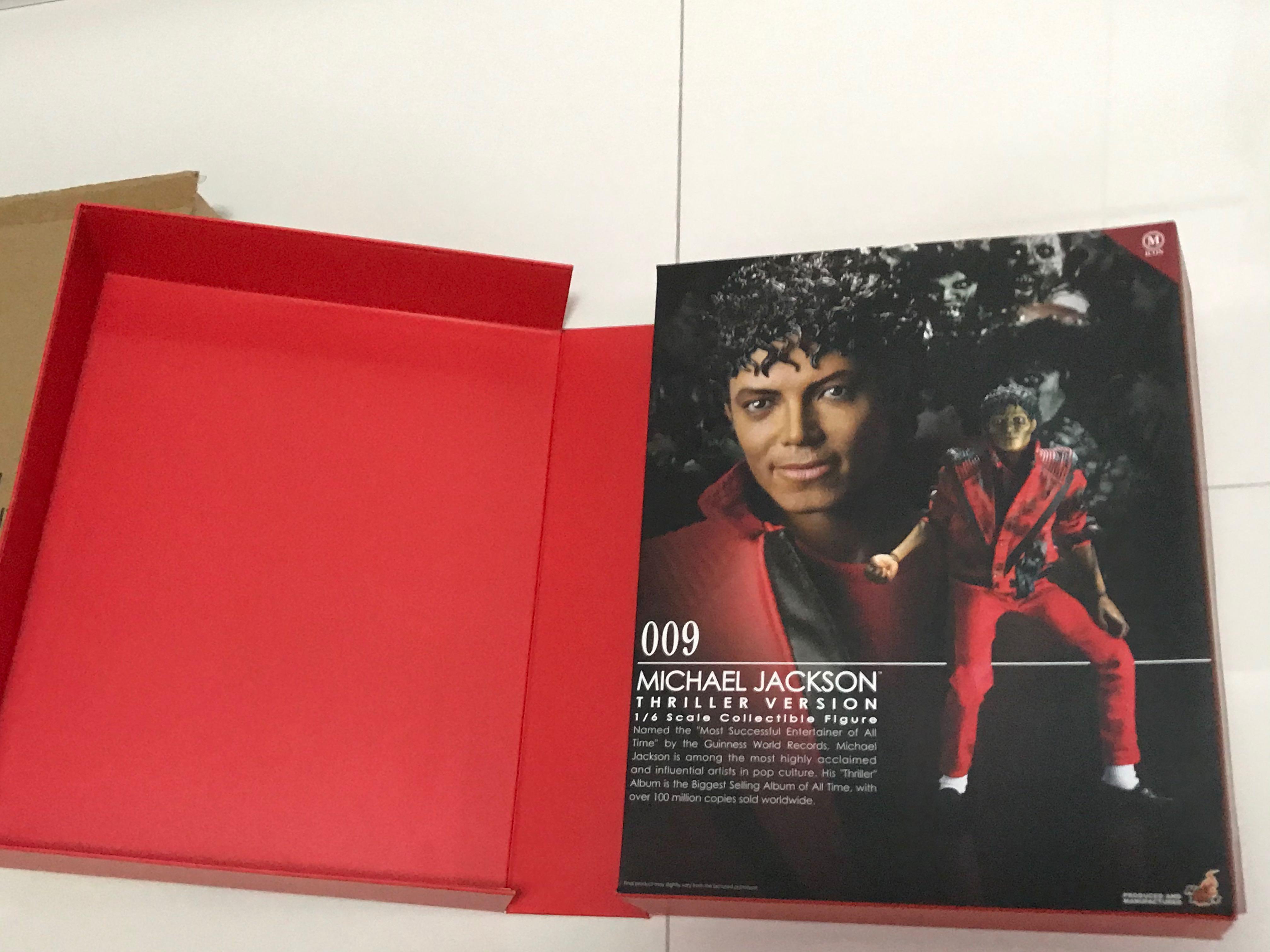 1/6 Hot toys M icon MIS09 michael Jackson Thriller version, Hobbies & Toys, Toys & Games on ...
