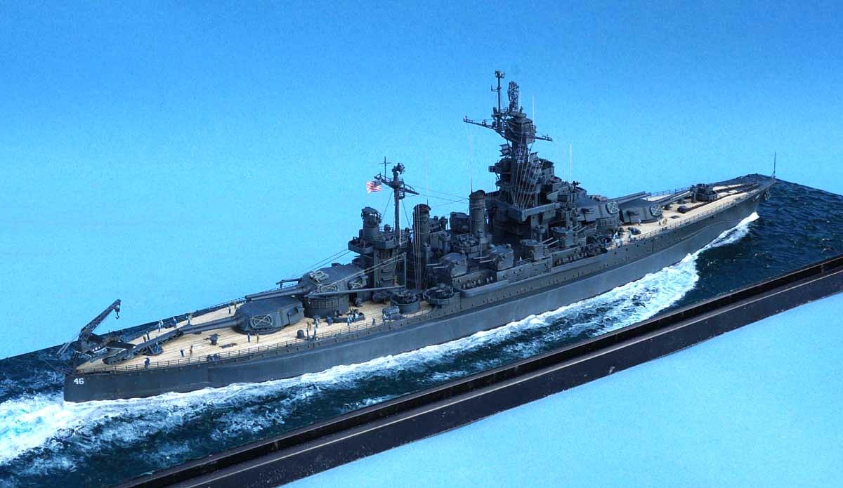 1/700 05770 Trumpeter USS Colorado Class Sister Battleship Maryland BB ...