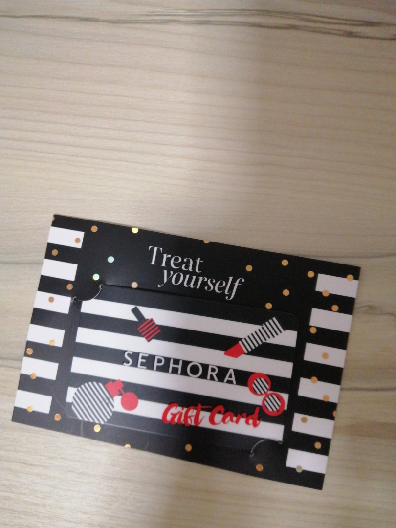 $50 Sephora Gift Card, Women's Fashion, Jewelry & Organisers, Accessory ...
