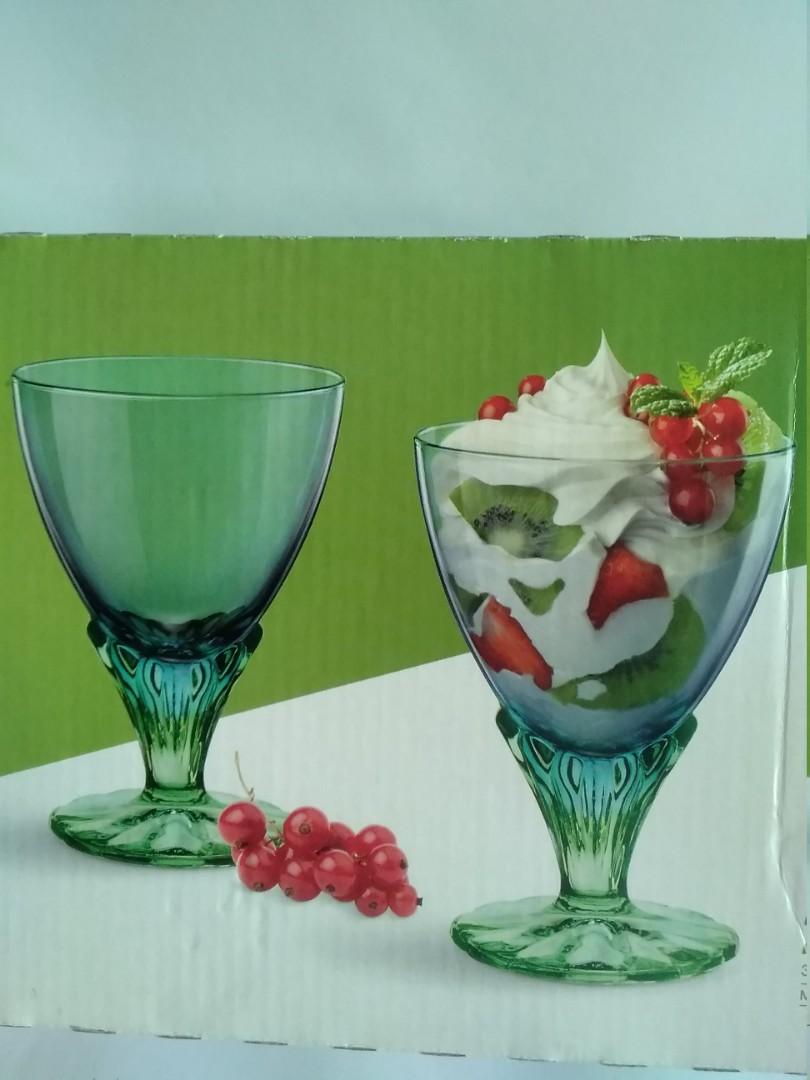 BORMIOLI ROCCO Bahia Footed Glass, Furniture & Home Living, Kitchenware ...